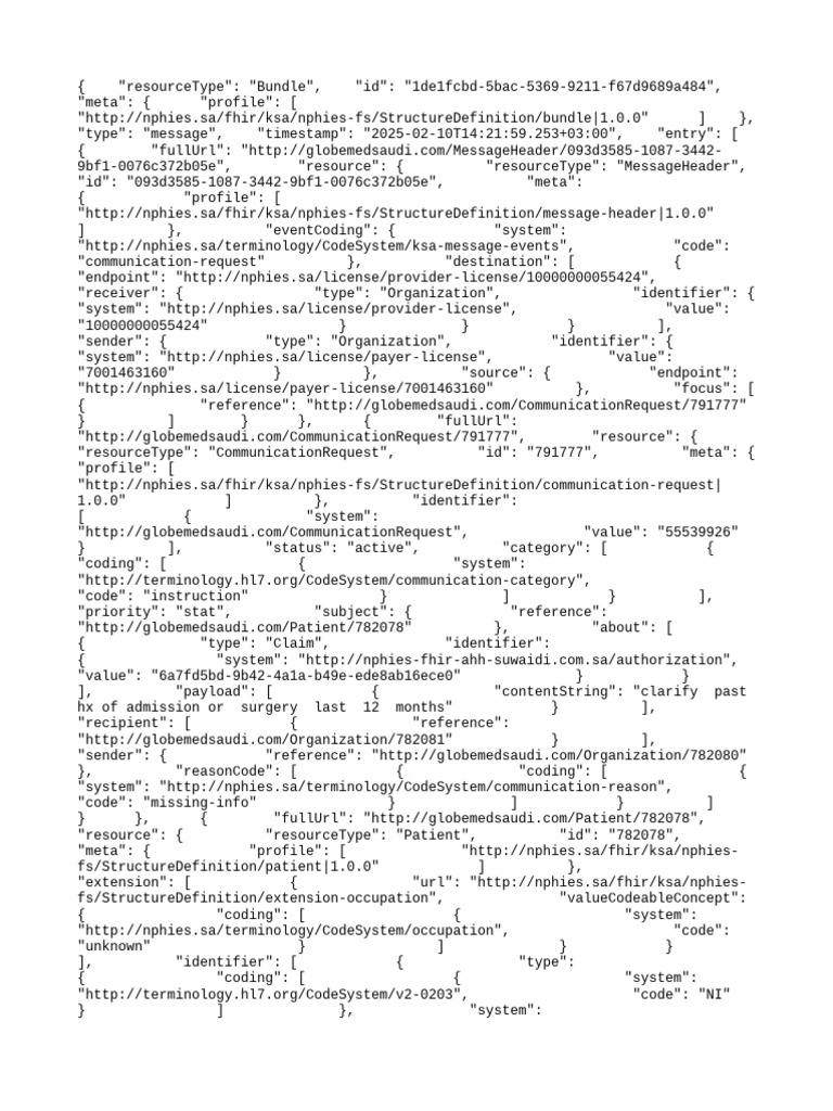 Communication Request Overview | PDF | Identifier | Computing