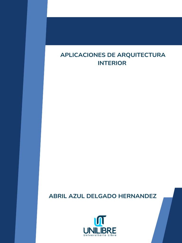 Portada Trabajo Fin de Carrera Documento A4 Formal Azul | PDF