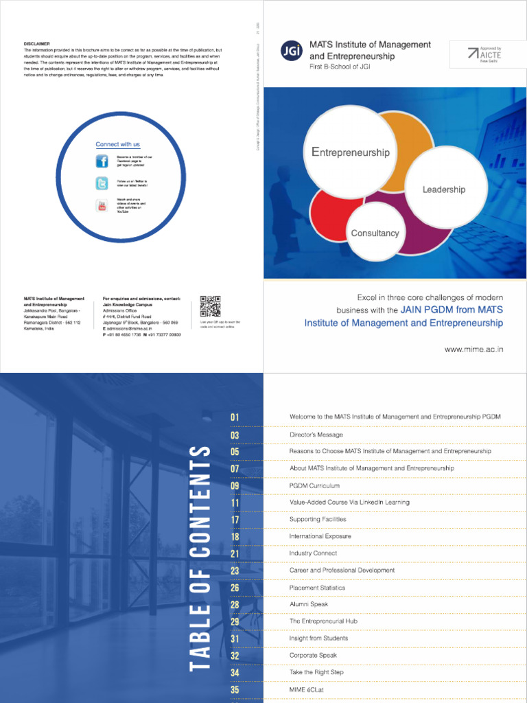 MIME Main Brochure 2021 | PDF