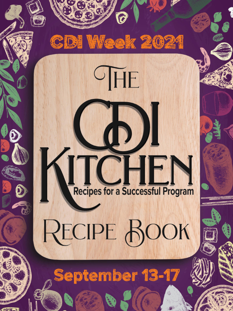 The CDI Kitchen Recipe Book | PDF