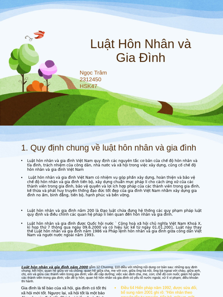Hôn Nhân Gia Đình | PDF