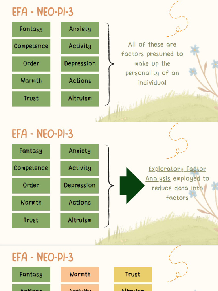Efa Cfa Using Neo Pi | PDF