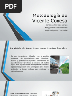 Matriz Vicente Conessa | PDF | Entorno natural | Residuos