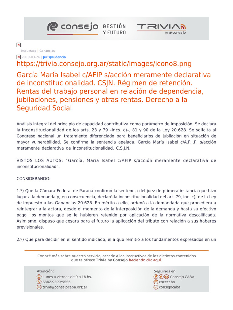 Fallo 2 Tributario | PDF | Constitución | Impuestos