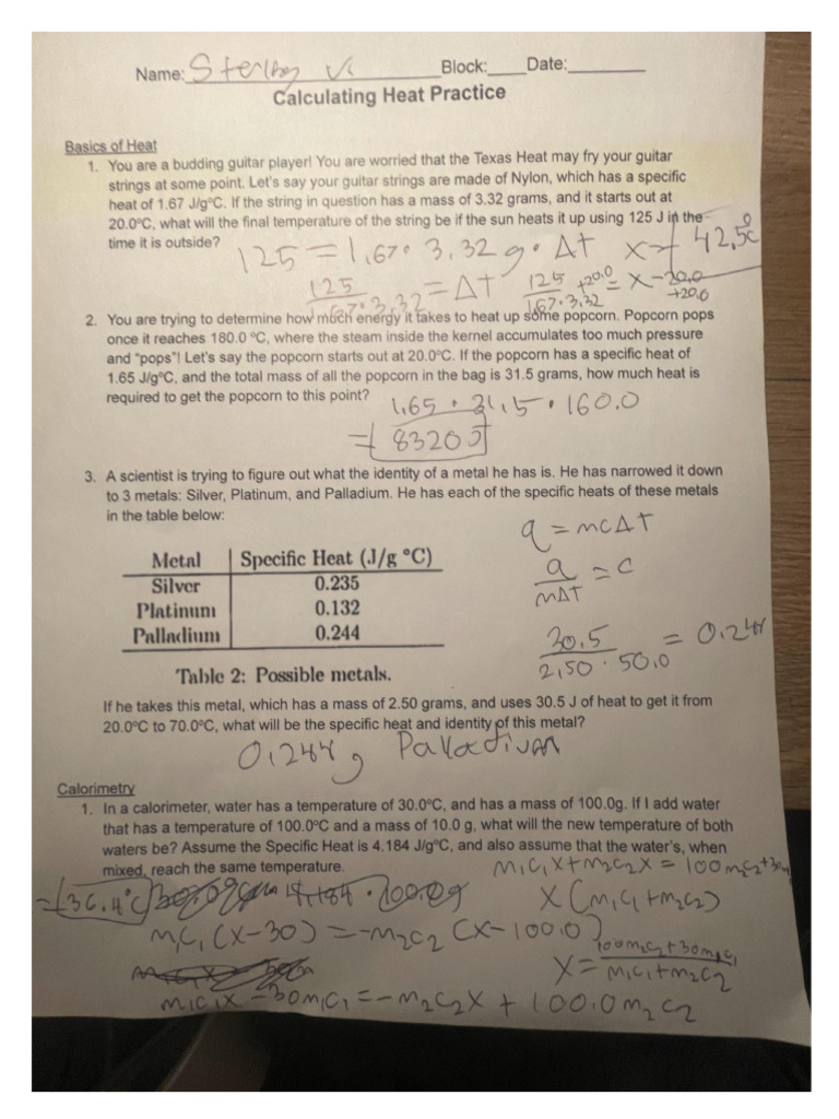 Chem Hw Pdf