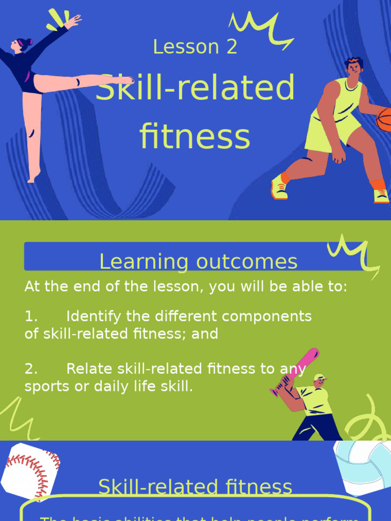 Understanding Skill-Related Fitness Components | PDF