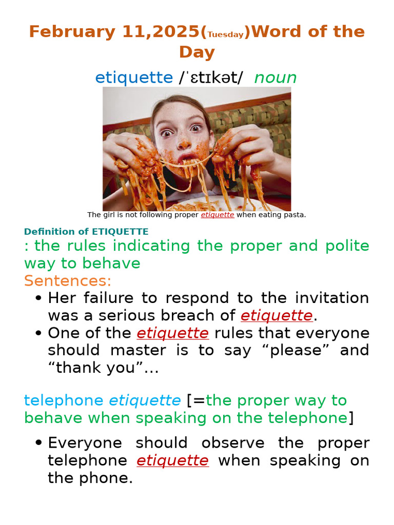 February 11 Word of The Day1 | PDF