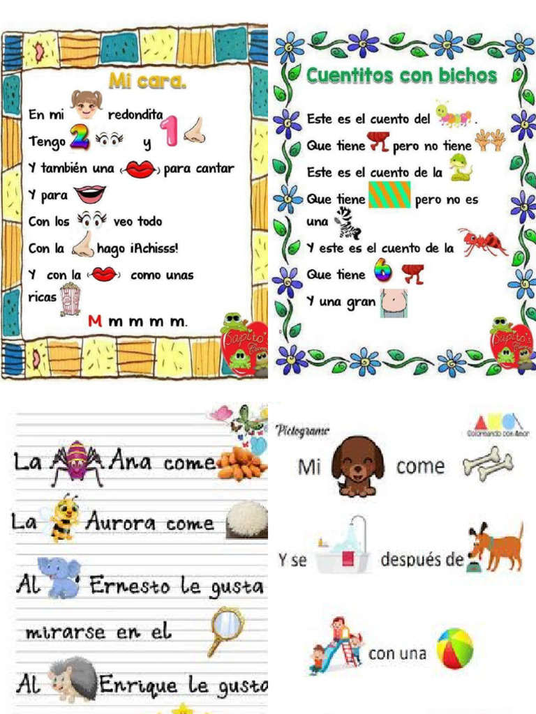 Lecturas de Pictogramas | PDF