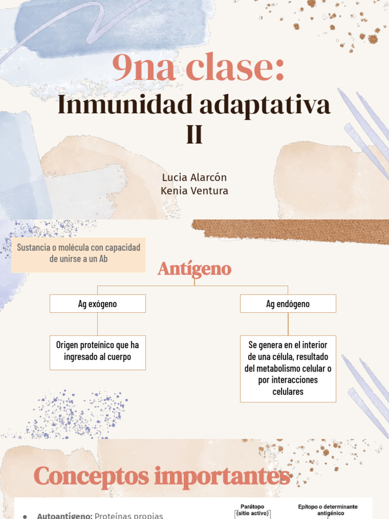 Inmunidad Adaptativa 2 | PDF