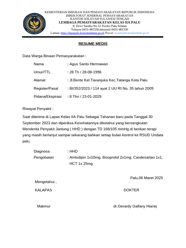 Resume Medis | PDF
