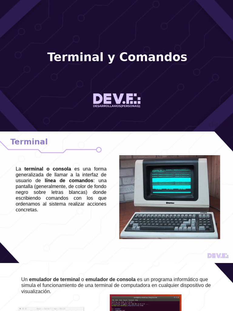 Comandos Esenciales de Terminal | PDF | Interfaz de línea de comando ...
