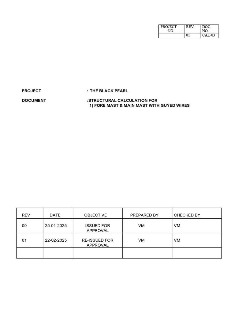 CAL-03 Rev.01 | PDF | Bending | Stress (Mechanics)