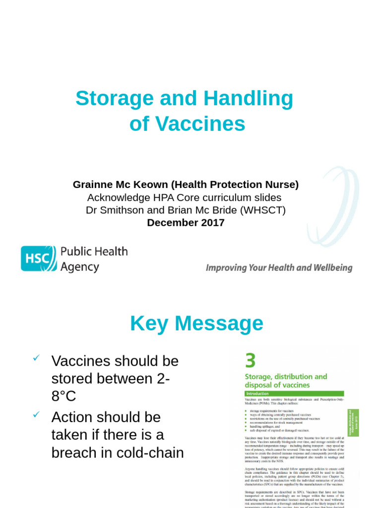 Cold Chain Presentation - Updated Oct 2021 | PDF | Refrigerator ...