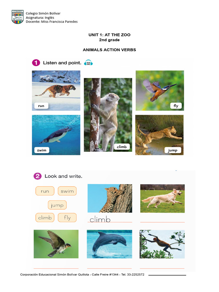 animals Actions (1) | PDF