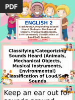 Loud and Soft Sounds Worksheet | PDF