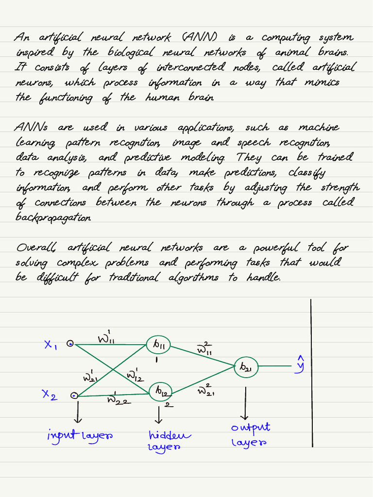 Artificial Neural Network | PDF