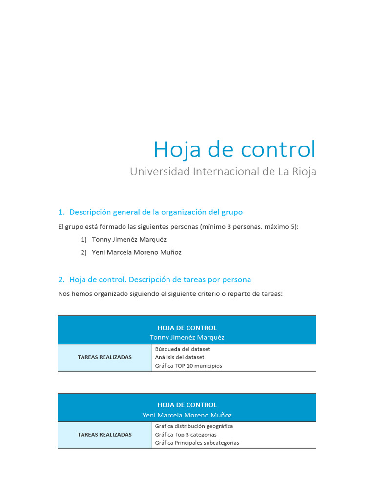 Control Act Grupal | PDF
