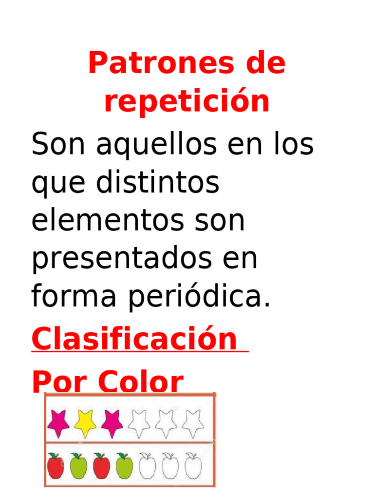 Patrones de Repetición | PDF
