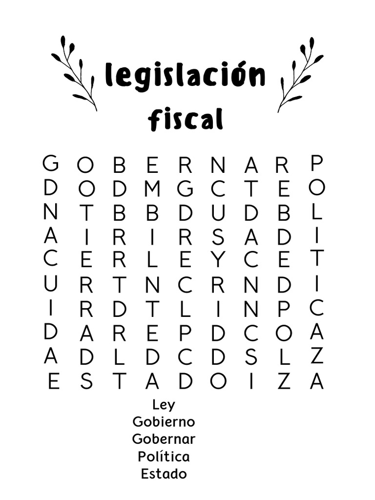 Legislación Fiscal | PDF