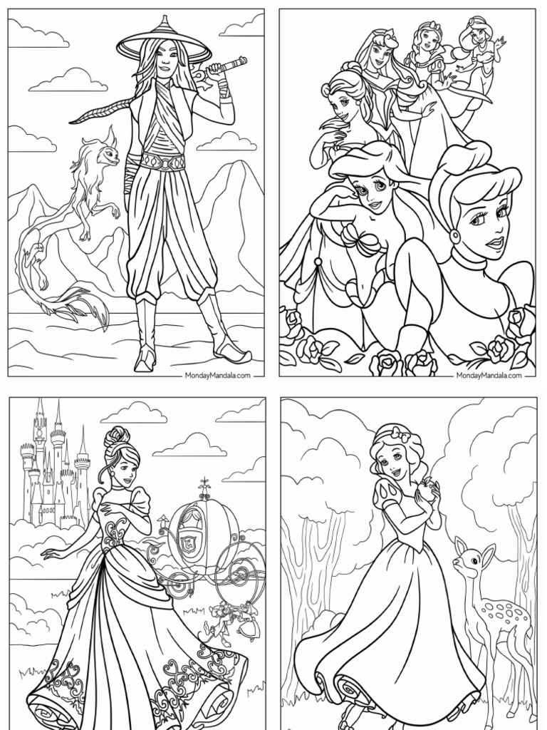 Coloring Book Template | PDF
