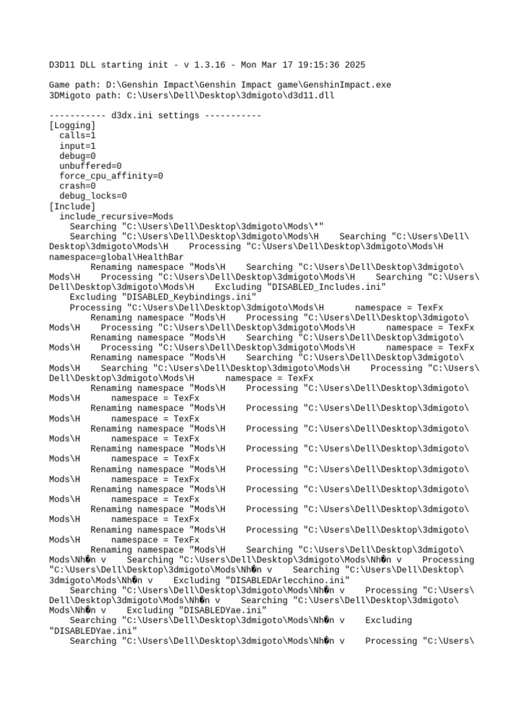 d3d11 Log | PDF | Ibm Pc Compatibles | Computer Engineering
