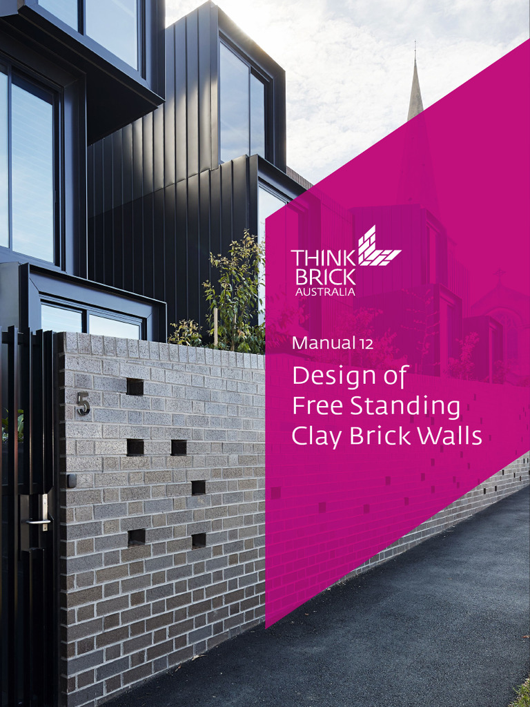 TBA 12 - Design of Free Standing Clay Brick Walls | PDF | Concrete ...