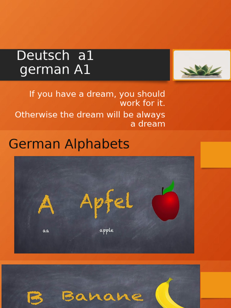 German A1 Basics and Alphabets Guide | PDF