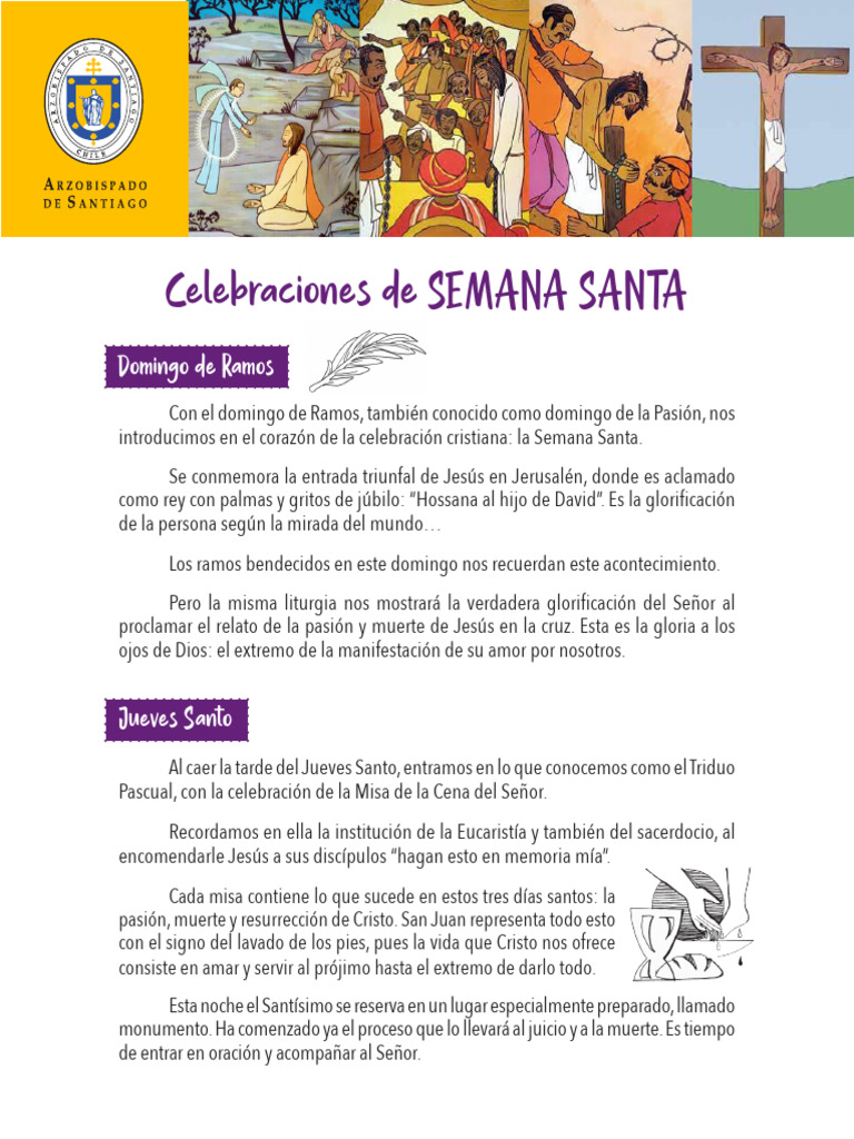 Celebraciones de Semana Santa para Niños | PDF | Pascua de Resurrección ...
