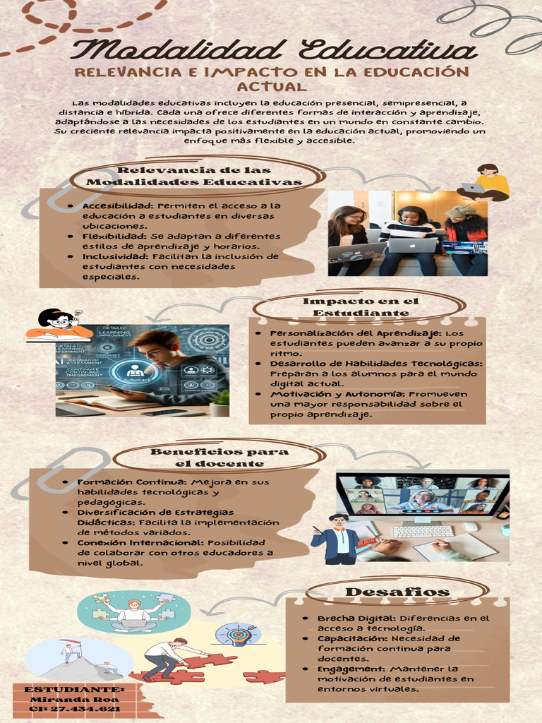 Modalidad Educativa | PDF