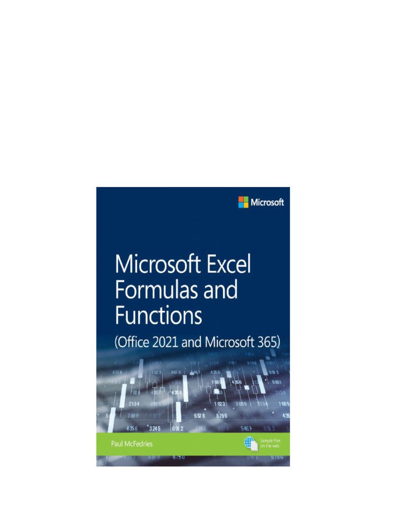 Microsoft Excel Formulas and Functions (Office 2021 and Microsoft 365) 1st Edition - Ebook ...
