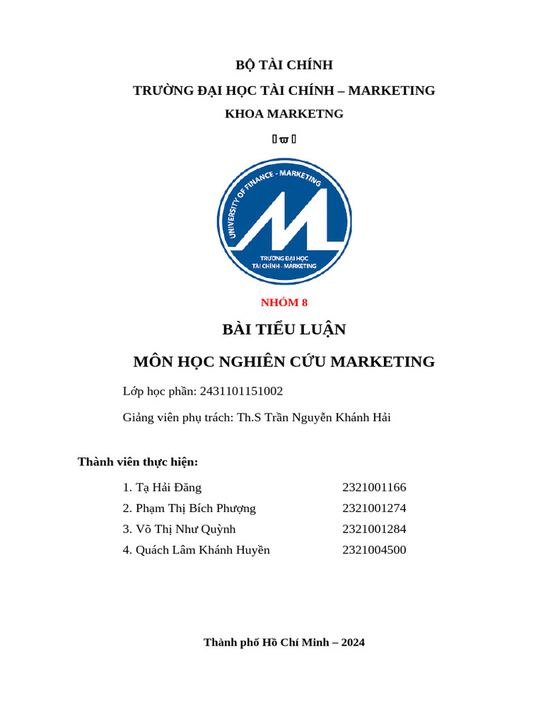 Bài tiểu luận HVNTD | PDF