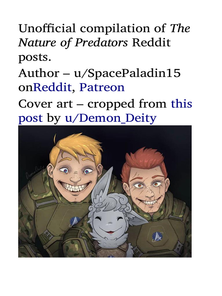 Nature of Predators | PDF | Extraterrestrial Life
