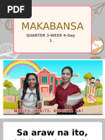 MAKABANSA WEEK 2 Learning Activity Sheets | PDF