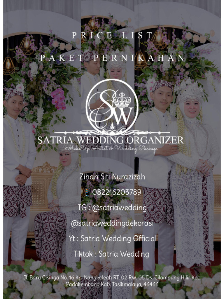 Satria Wedding PL 1 | PDF