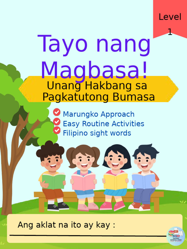 Filipino Level 1 Teacher Cy | PDF