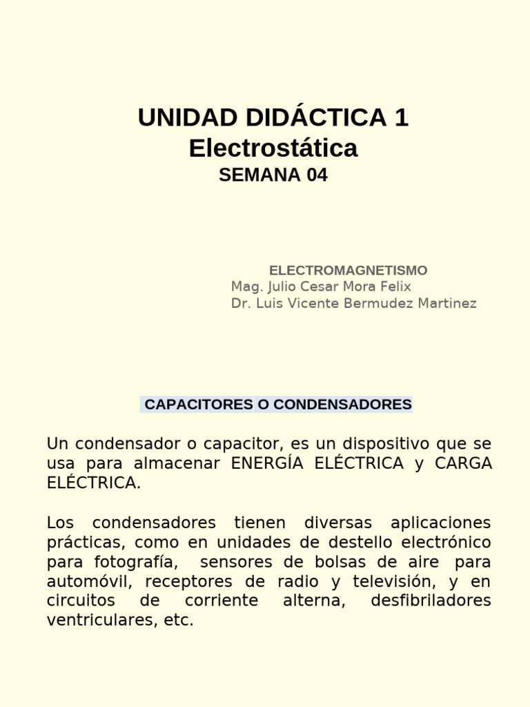 Electromag Sem4-Convertido (1) (1) 2 | PDF | Condensador | Capacidad