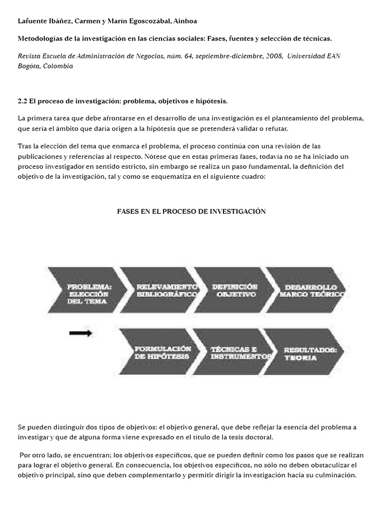 Lafuente Ibáñez. Diagrama Fases Inestigación - Doc - 20240902 - 144817 - 0000 | PDF