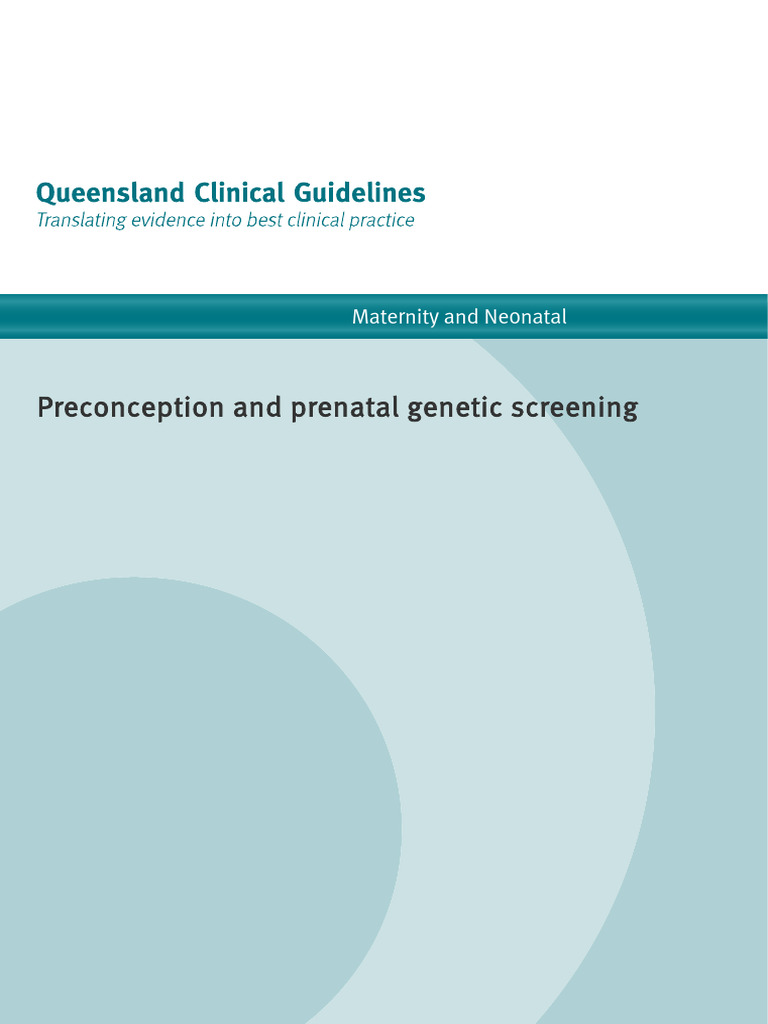g-prenatal-screen 2 | PDF | Sensitivity And Specificity | Genotype