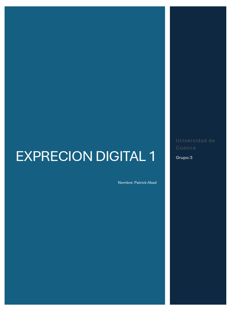 exprecion 1 | PDF