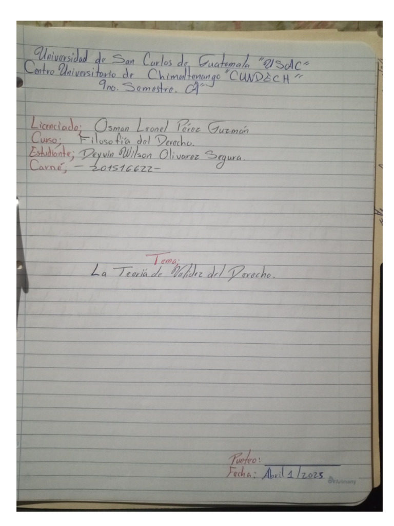 FILOSOFIA-201516622-DEYVIN WILSON OLIVAREZ SEGURA | PDF