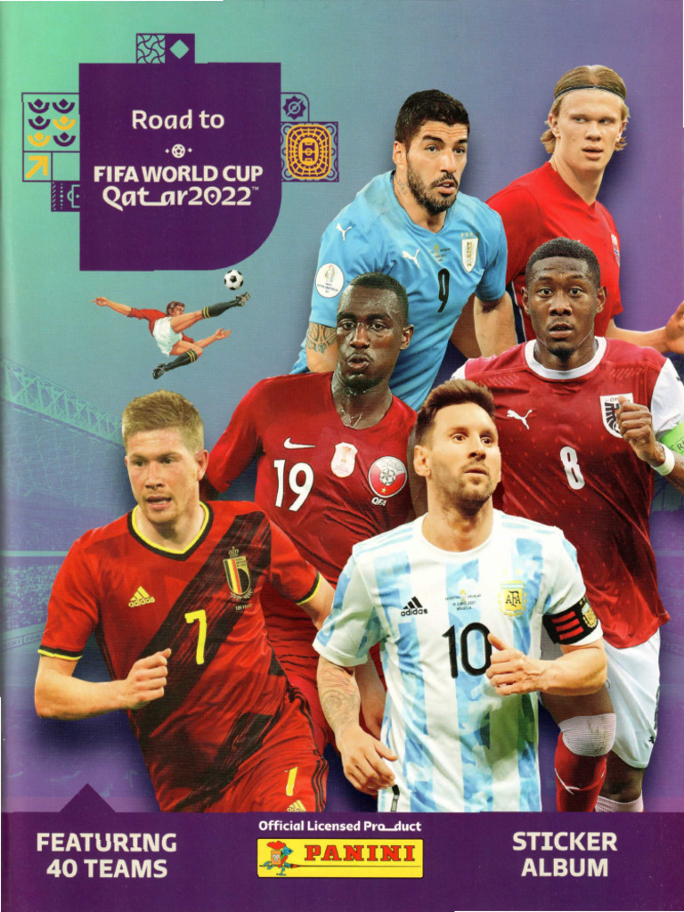Álbum Road To Fifa World Cup Qatar 2022 - Panini (ElSaber21) | PDF
