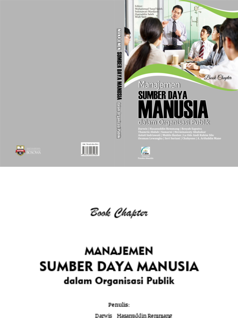Manajemen Sumber Daya Manusia dalam Organisasi Publik | PDF