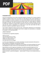 Unidad Didáctica El Circo-Sala de 4 | PDF | Circo | Conocimiento