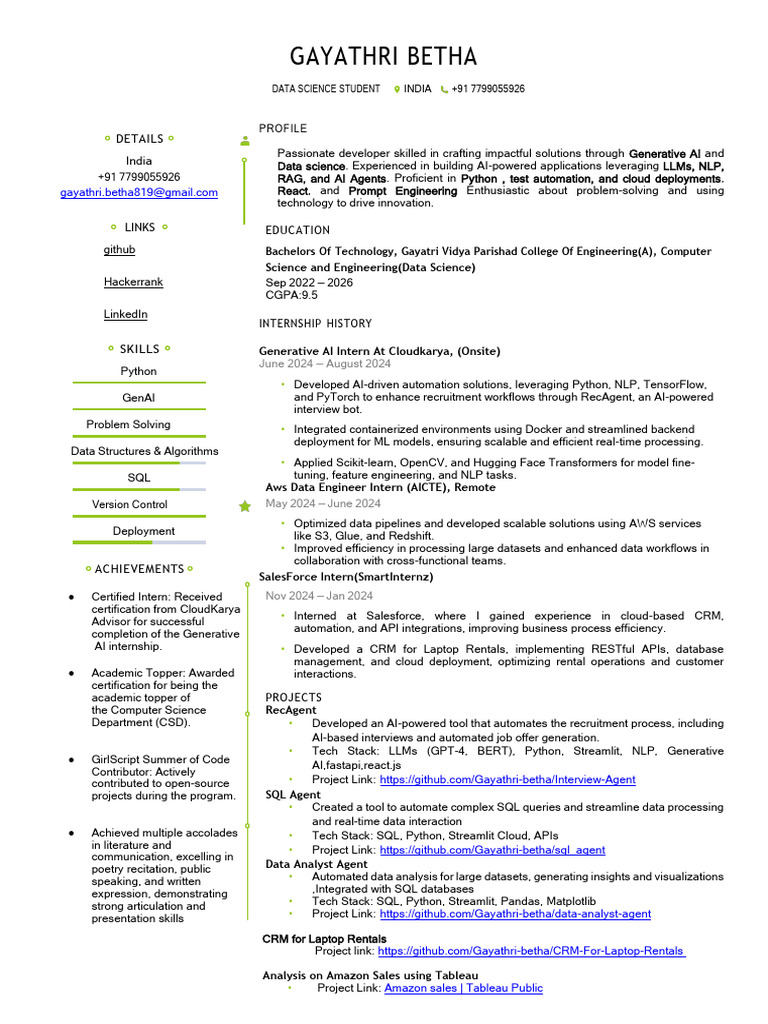 Gayathri Machine Learning | PDF | Artificial Intelligence | Intelligence (AI) & Semantics