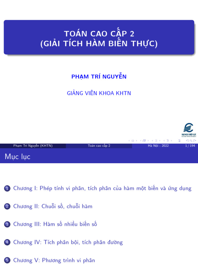 TrinhChieu Toan2 | PDF