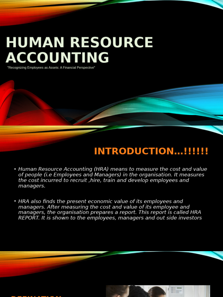 Human Resource Accounting | PDF | Human Resources | Accounting