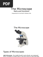 Labeled Diagram of Microscope Parts | PDF | Microscope | Optical Devices