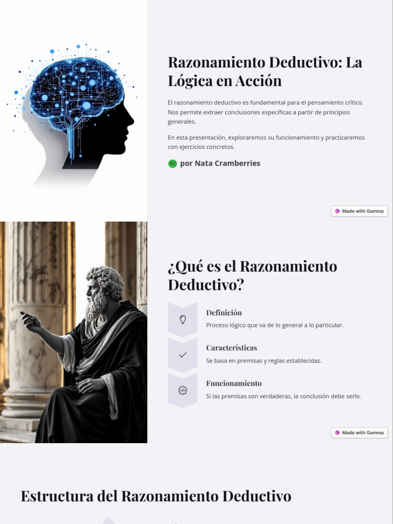 Razonamiento deductivo | PDF | Razonamiento deductivo | Ciencia cognitiva