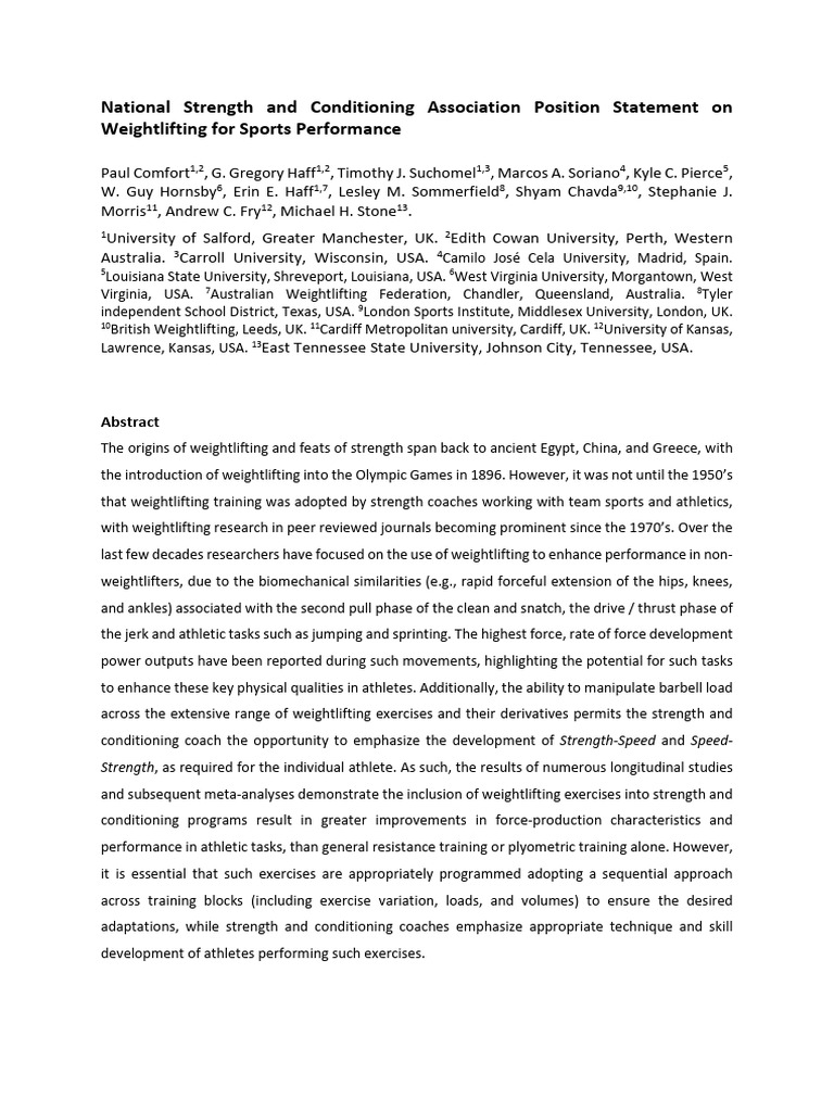 Weightlifting Position Stand - Final | PDF | Strength Training ...
