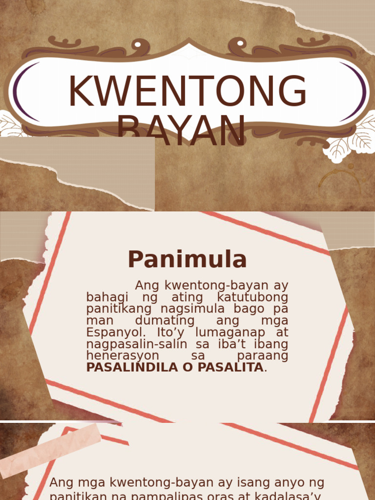 Kwentong Bayan | PDF